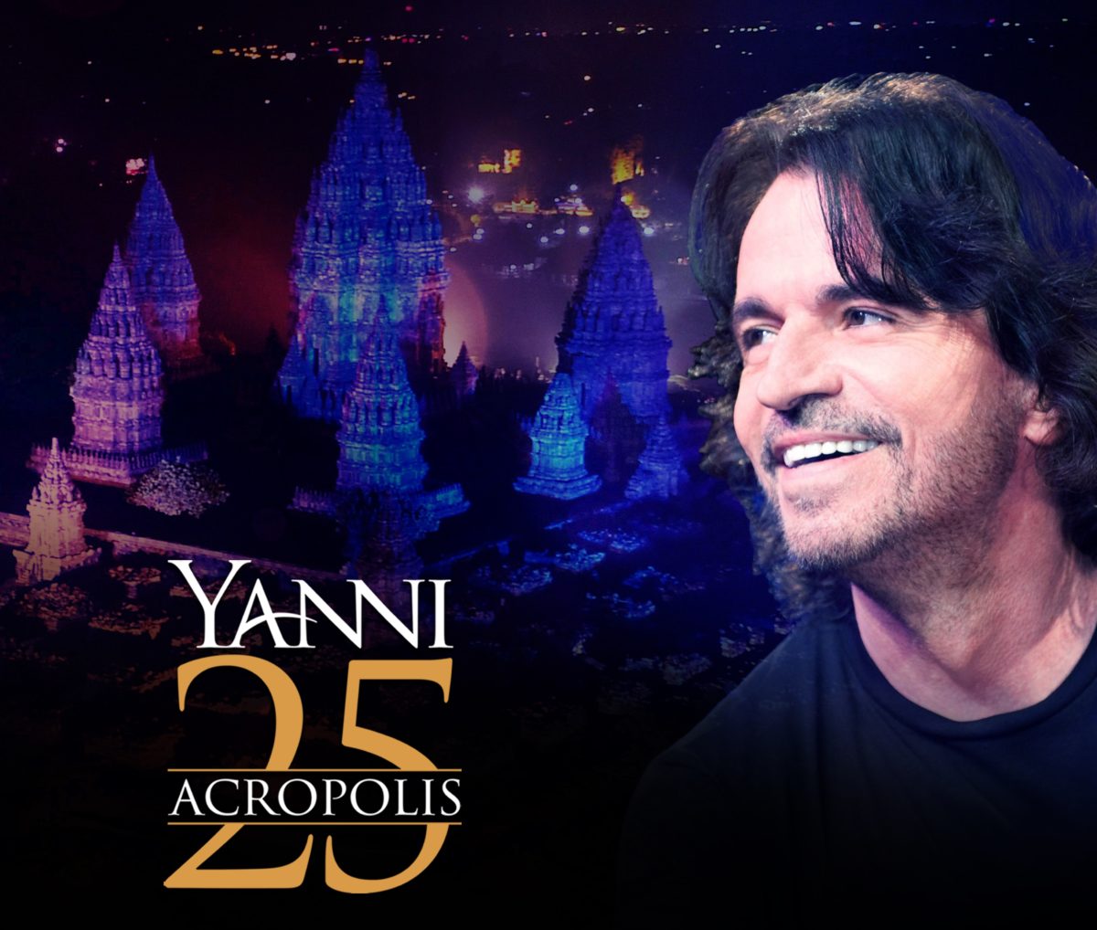 Yanni poster prambanan A3 - Taman Wisata Candi
